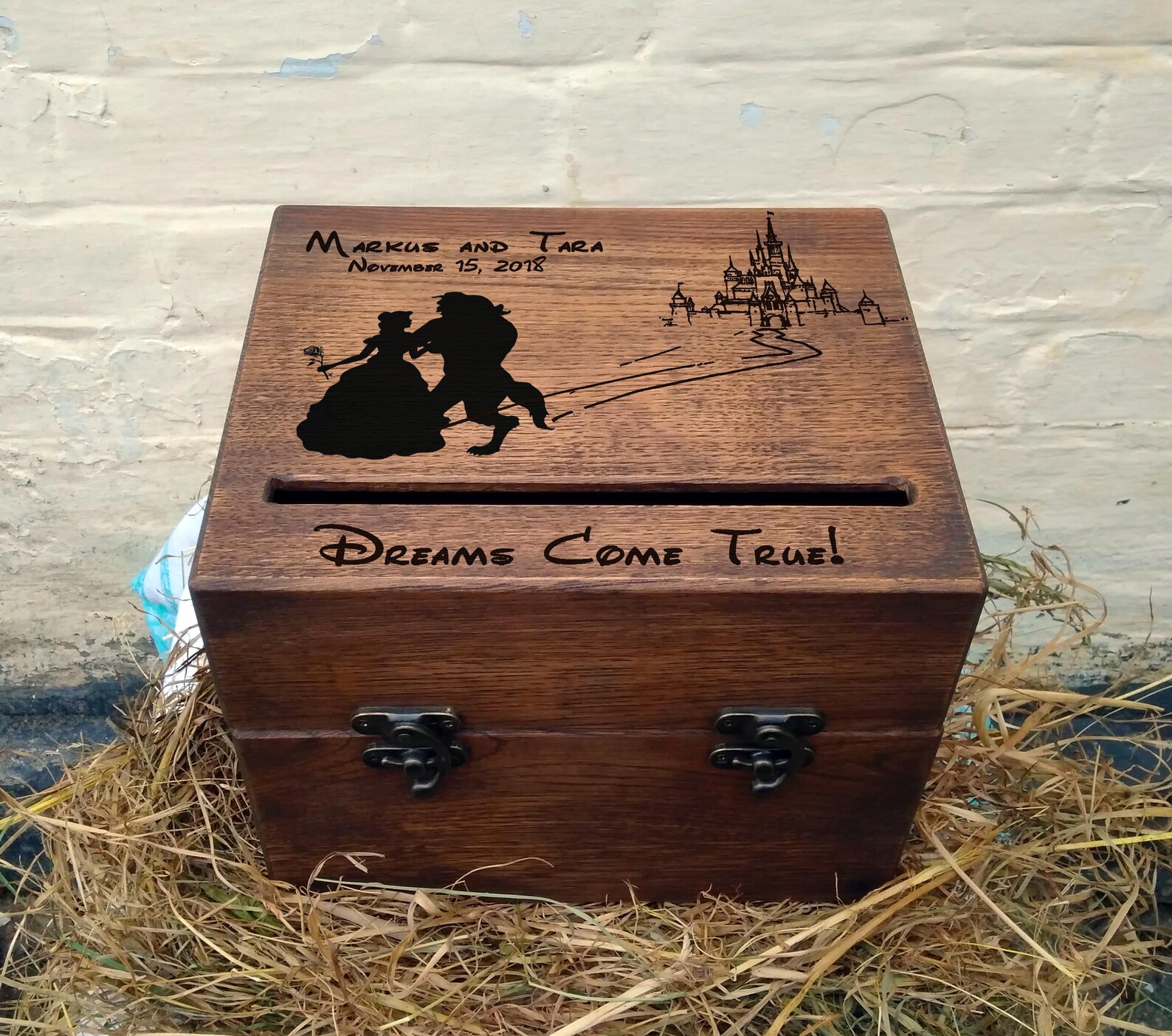 Card Box Wedding Card Box Card Box Wood Rustic Wooden Card | Etsy