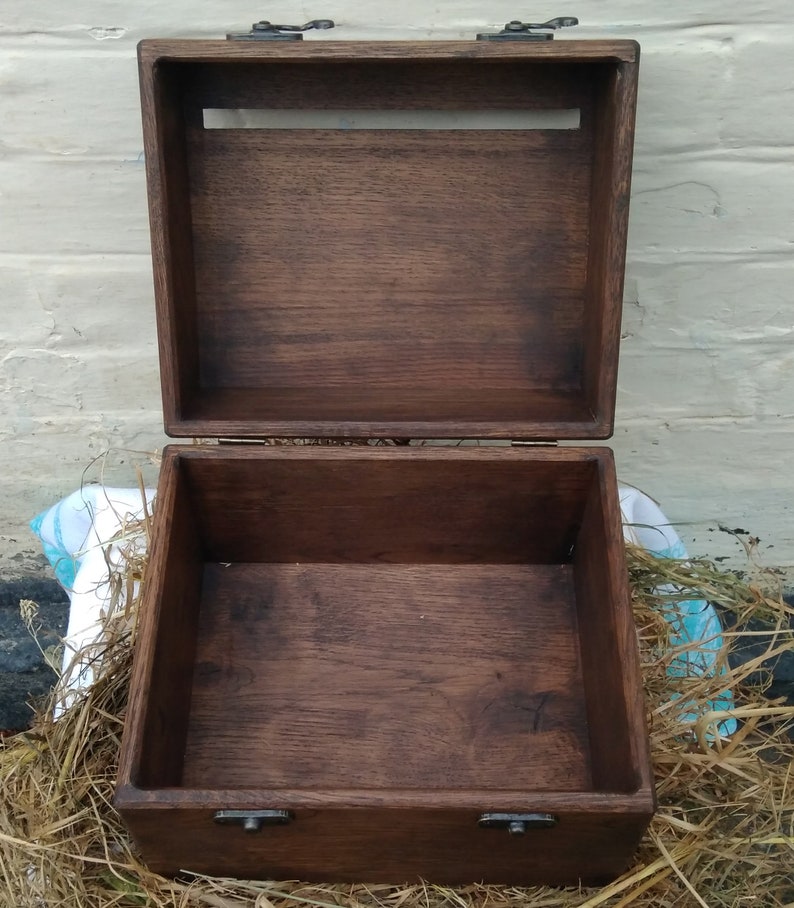 Personalized Oak Wedding Card Box: Tree of Life Yggdrasil - Etsy