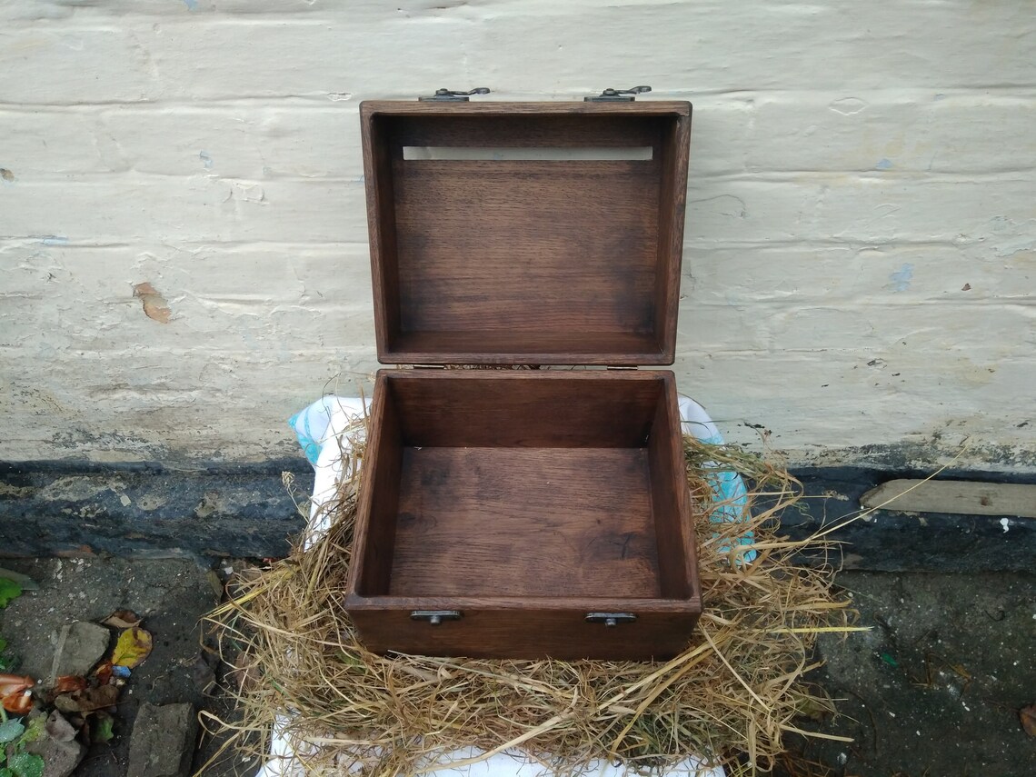 Card Box Wedding Card Box Card Box Wood Rustic Wooden Card | Etsy