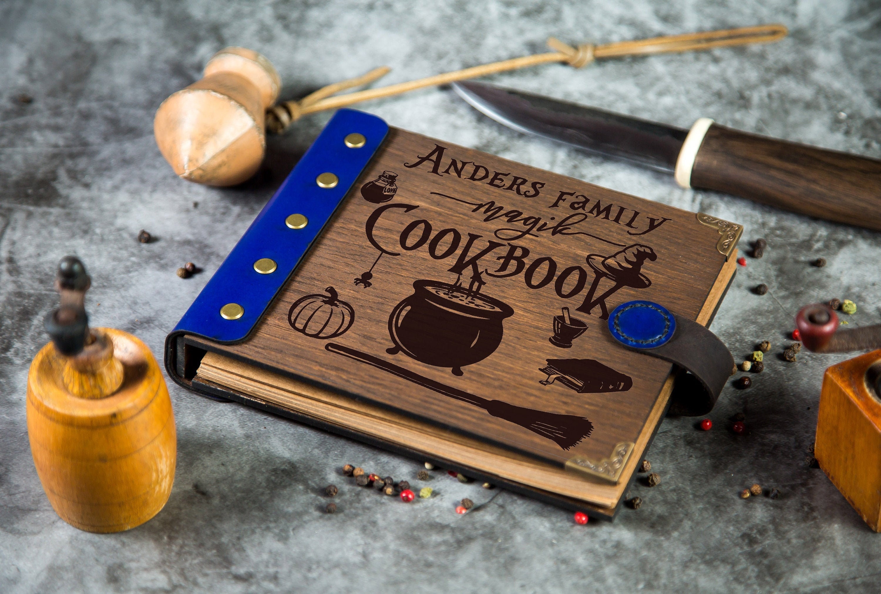 Family Magic Cookbook Halloween Gift Recipe Book - Etsy