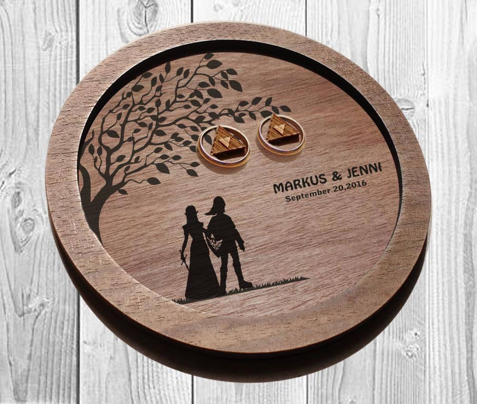 Rustic Wedding Ring Dish Ring Plate Wedding Ring Plates | Etsy