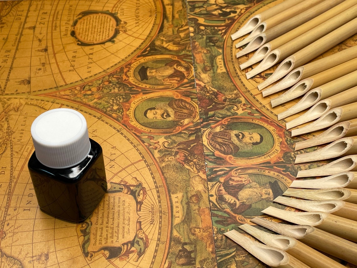 Bundle Calligraphy Reed Pen Qalam for Arabic Farsi Hebrew | Etsy