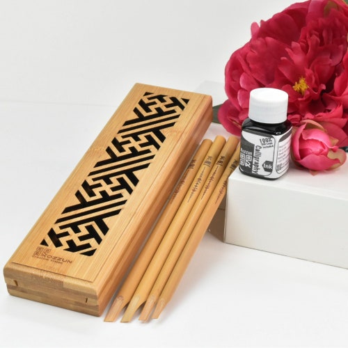 10 Reed qalam Arabic Calligraphy Set - Etsy