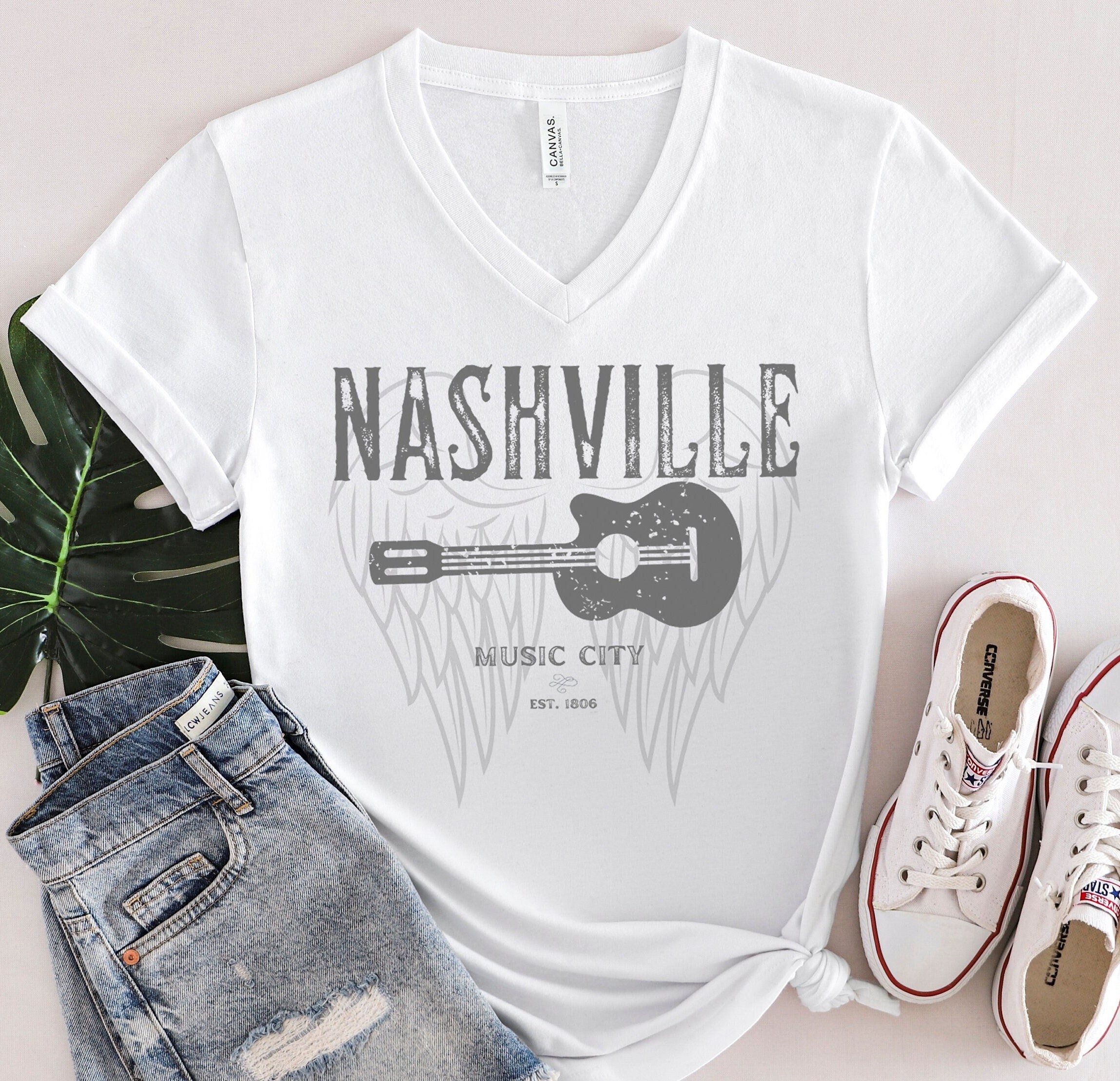 Nashville Music City T-shirt, Country Music Shirt, Nashville Shirt ...