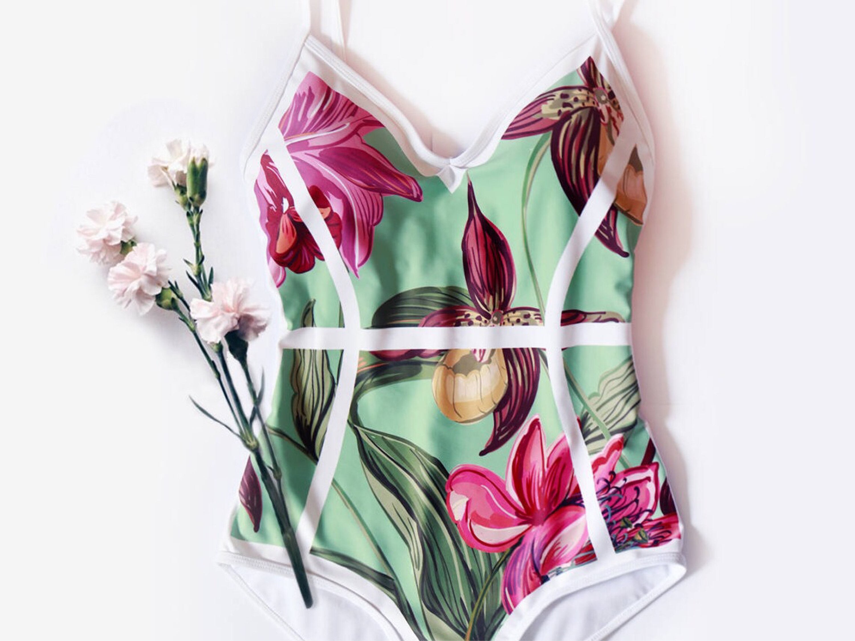 Swimsuits Bathing Suits Swimwear One Piece Modest Monokini - Etsy Canada