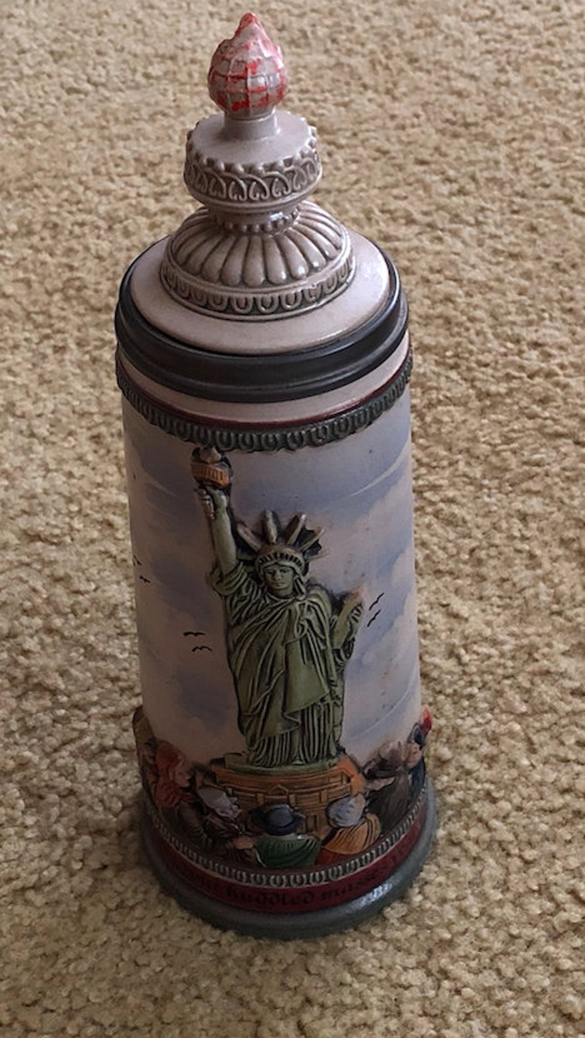 Statue of Liberty 100th Anniversary Beer Stein - Etsy