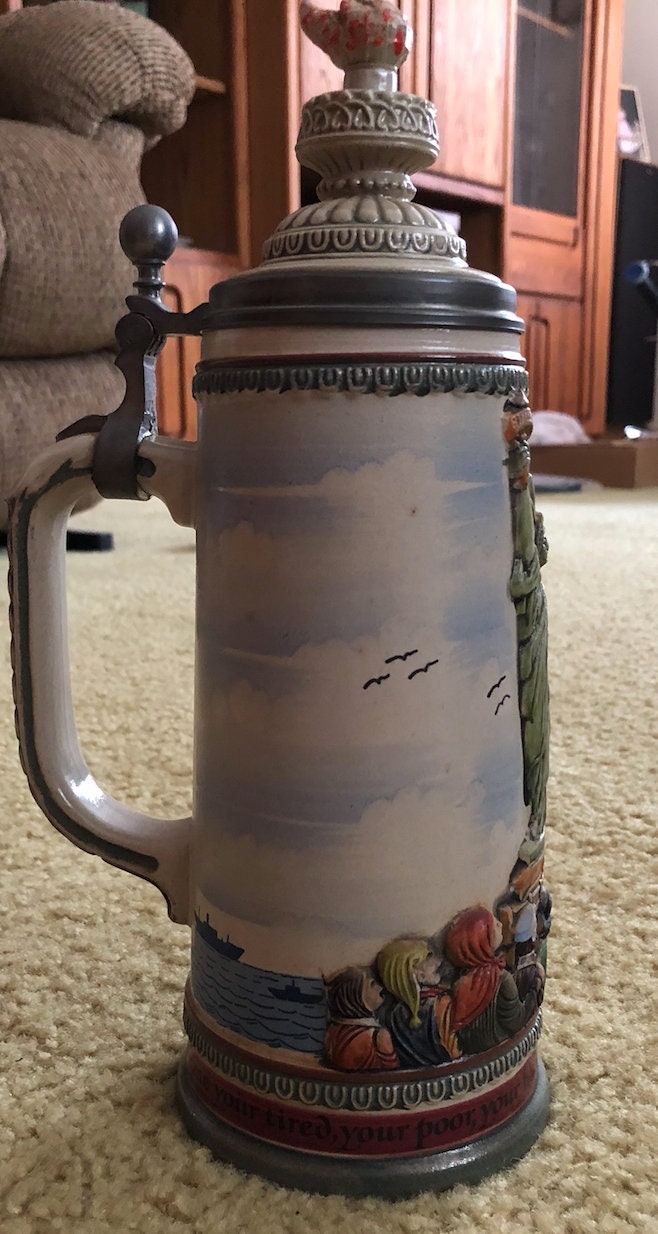 Statue of Liberty 100th Anniversary Beer Stein - Etsy