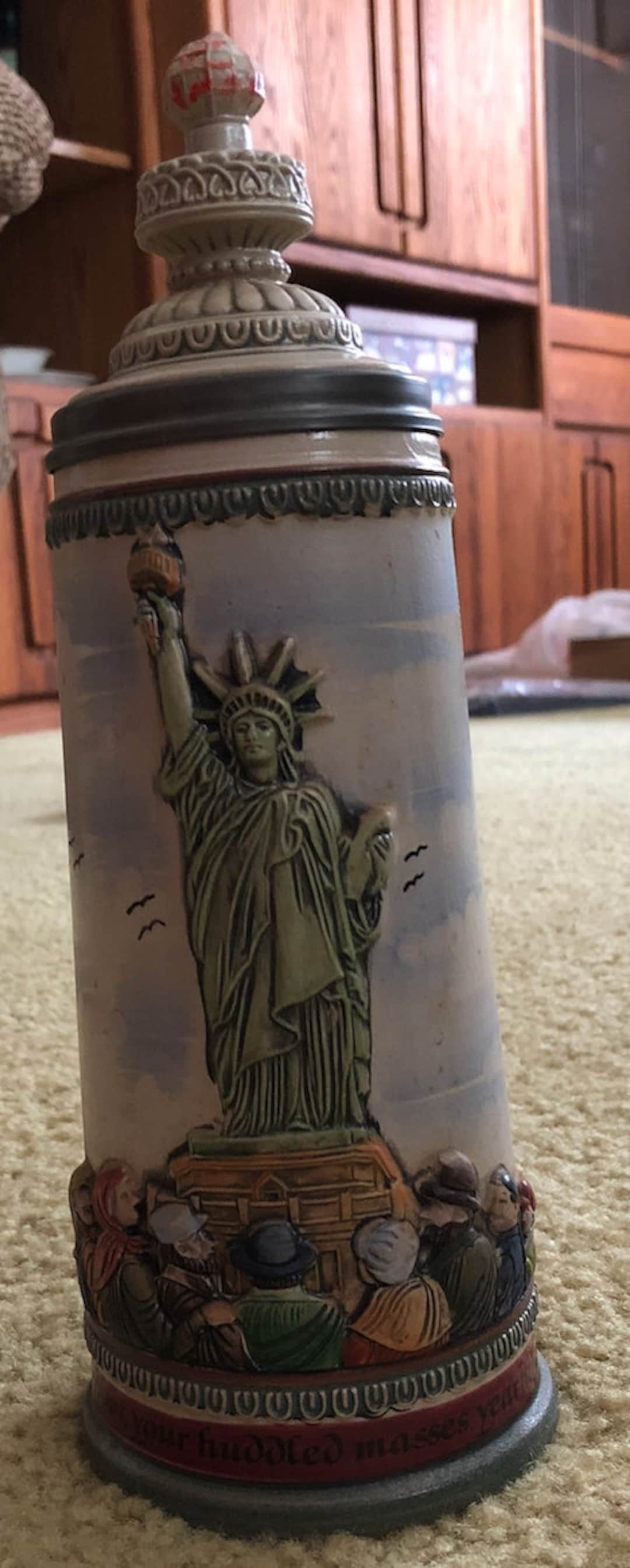 Statue of Liberty 100th Anniversary Beer Stein - Etsy