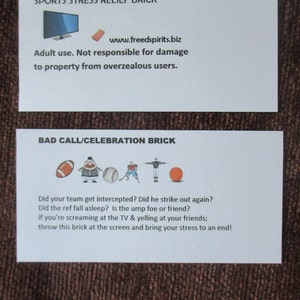 College University Foam Bad Call Brick Stress Relief Brick Celebration ...