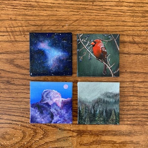 Canvas Magnets - Etsy