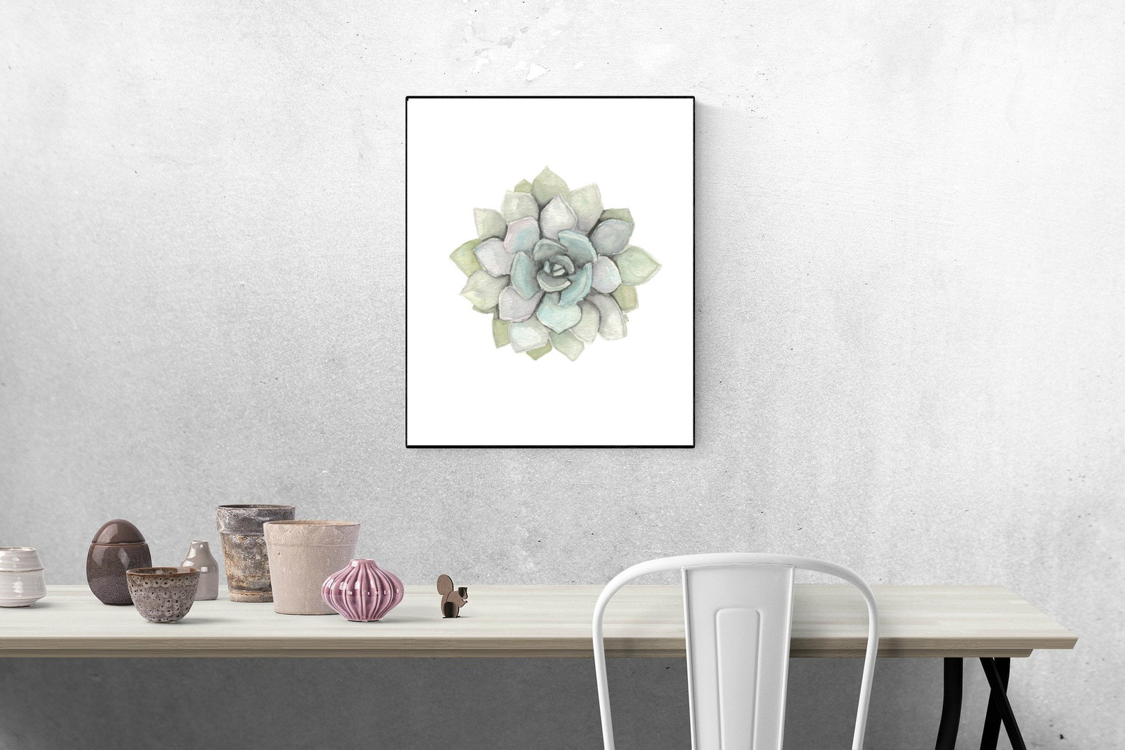 Succulent Print, Cactus Print, Succulent Wall Art, Succulent Prints ...