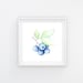 Small Art Prints, Blueberry Art Print, Tiny Art, Blueberry Painting ...