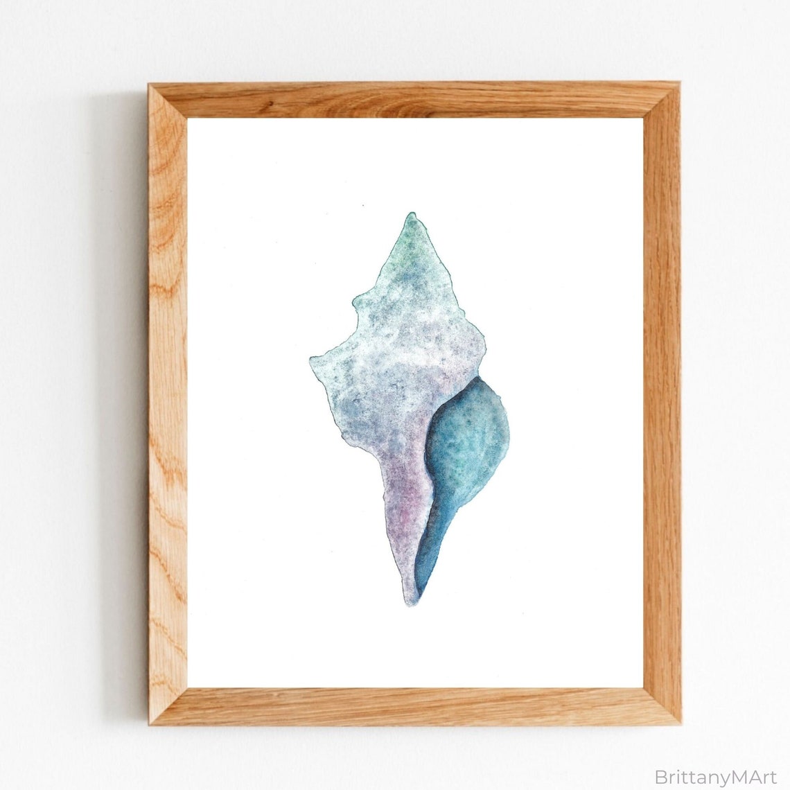 Seashell Wall Art, Coastal Art Prints, Beach Print, Seashell Print ...