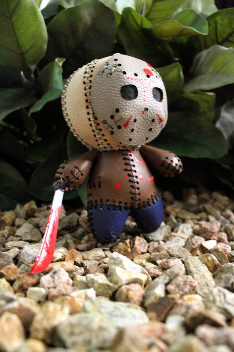 Friday the 13th Jason Voorhees Leather Doll - Etsy