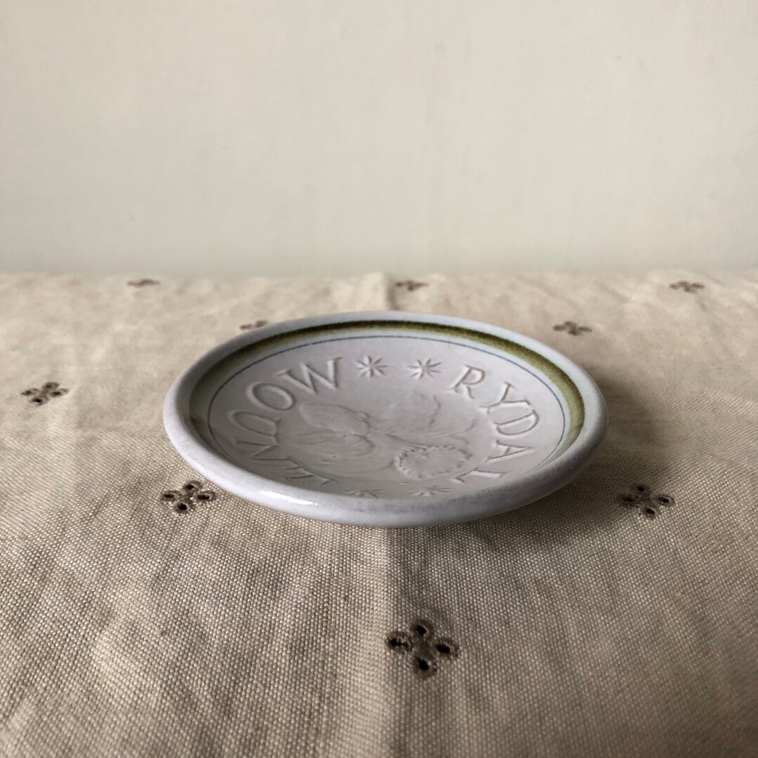 Vintage Rye Pin Dish Rydal Mount Souvenir Dish Rye Pottery Butter Dish ...