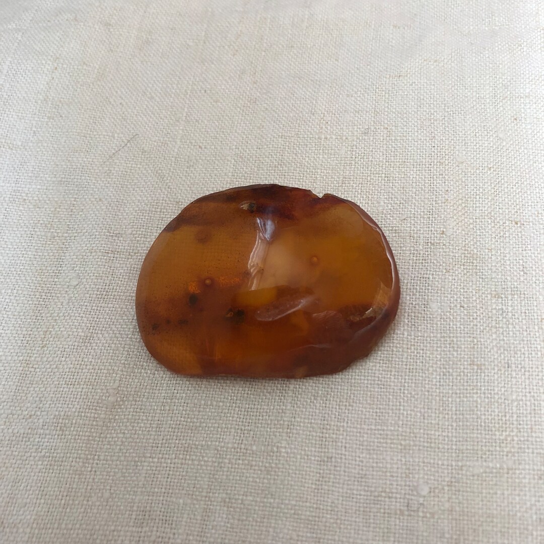Vintage Amber Brooch - Natural Amber Broach - Amber Brooch With 9 CT ...