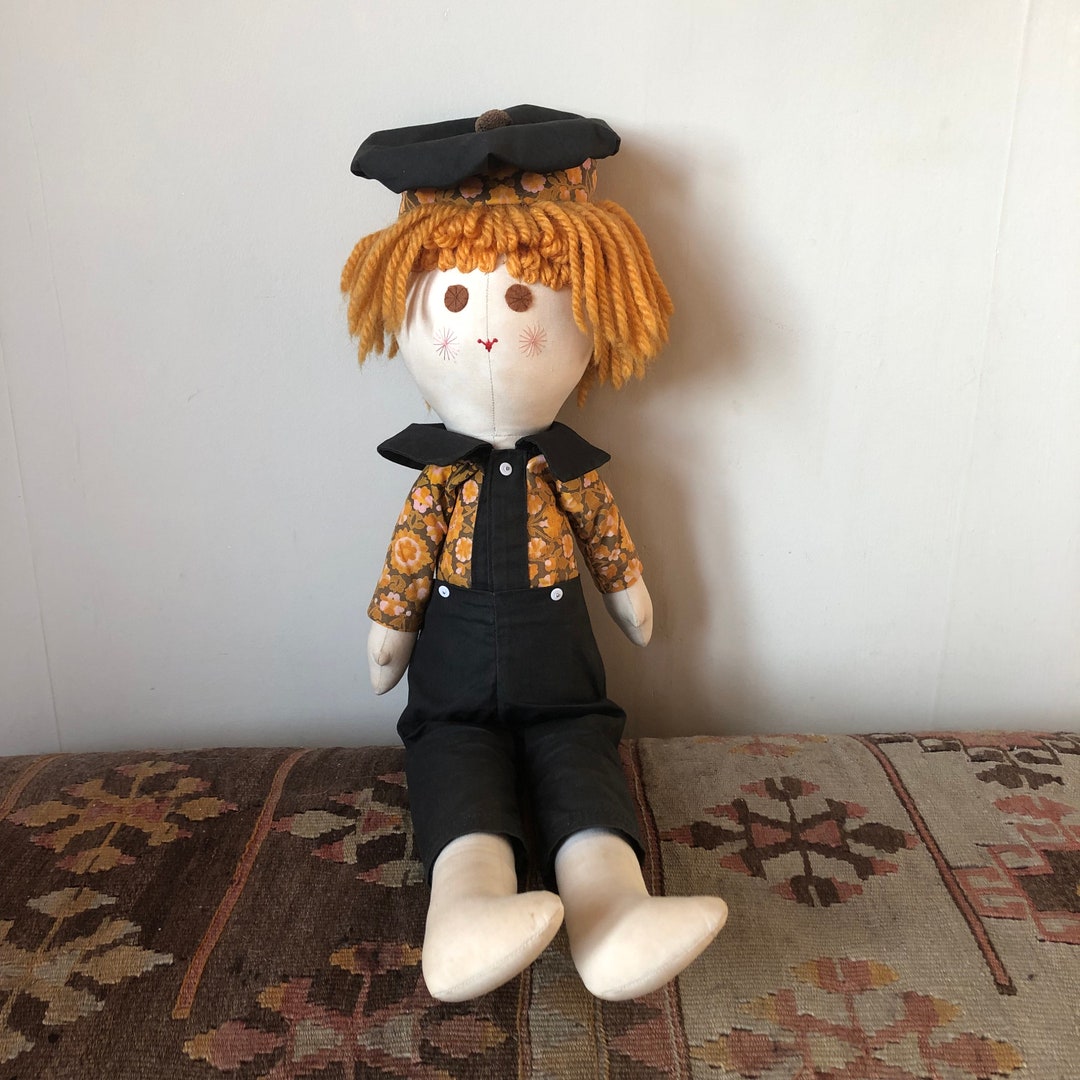 Annette Shelley Rag Doll - Seventies Doll - Jemima Style Doll - Retro ...