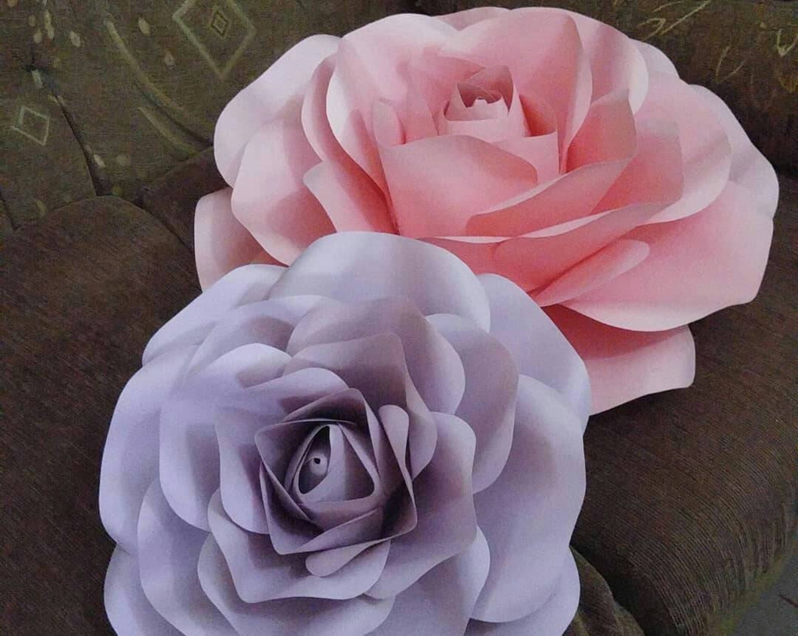 Paper Rose Template/instant Download/ Cricut Roses Templates/ SVG and ...