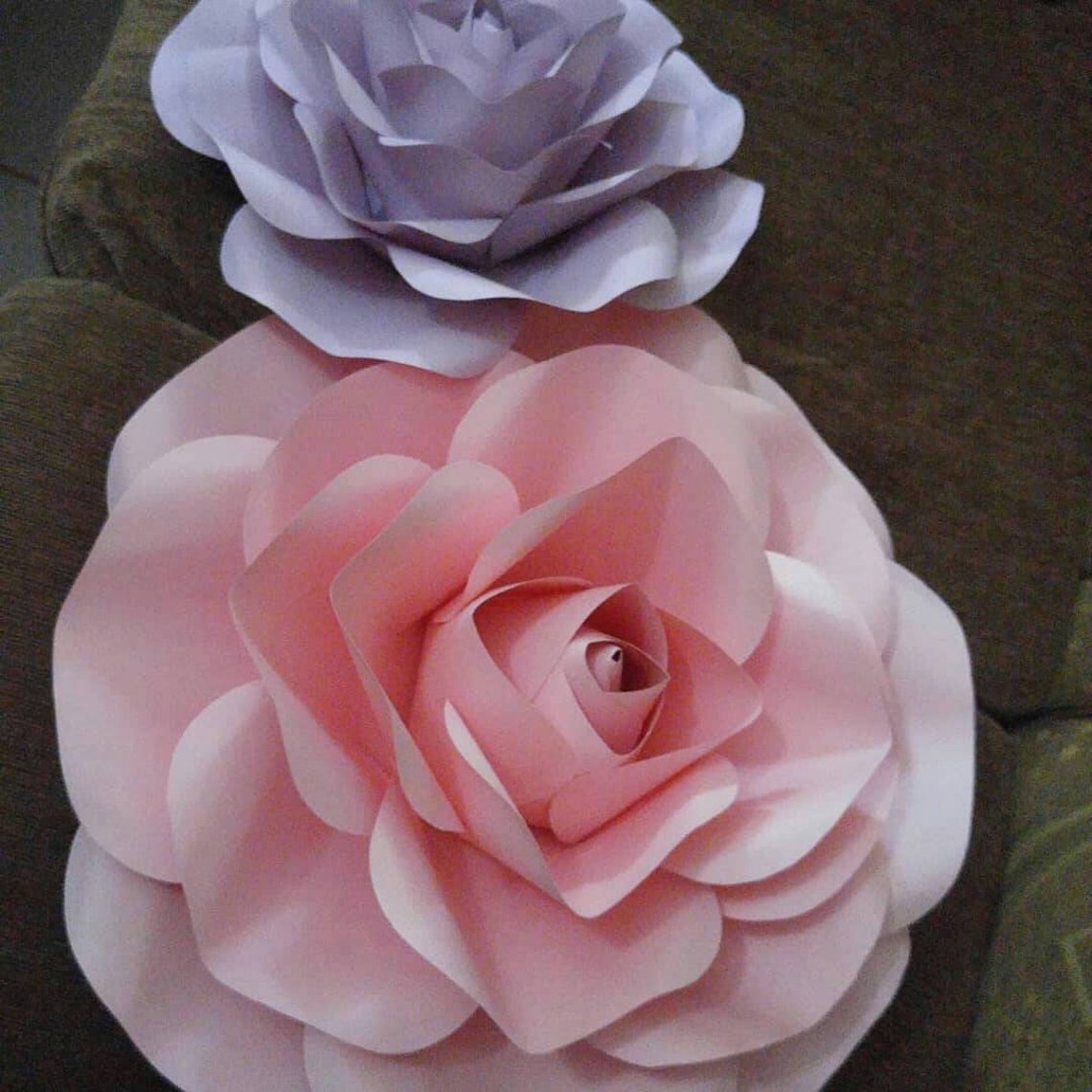 Paper Rose Template/instant Download/ Cricut Roses Templates/ SVG and ...