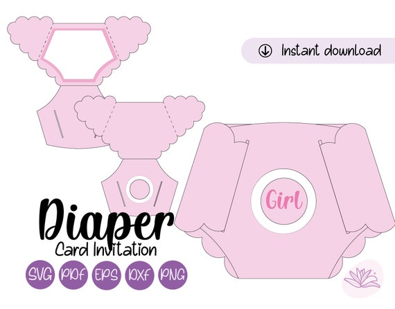 Baby Diaper Template