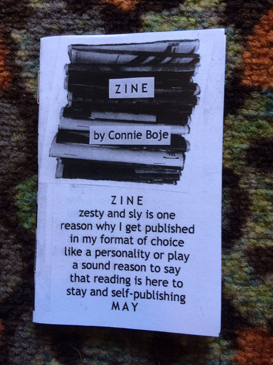 Zine Mini Poetry Zine (zine Fests / LGBTQIA) (companion to Glitter) - Etsy