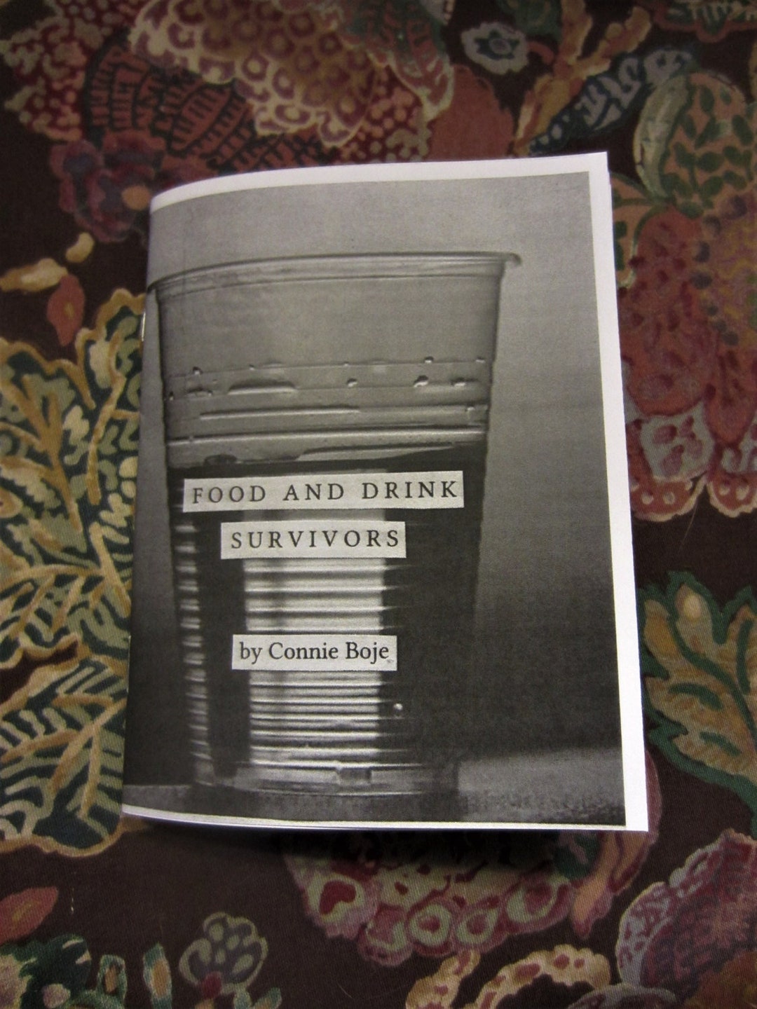 Food and Drink Survivors # 15 in Series Medium Poetry Zine (food ...
