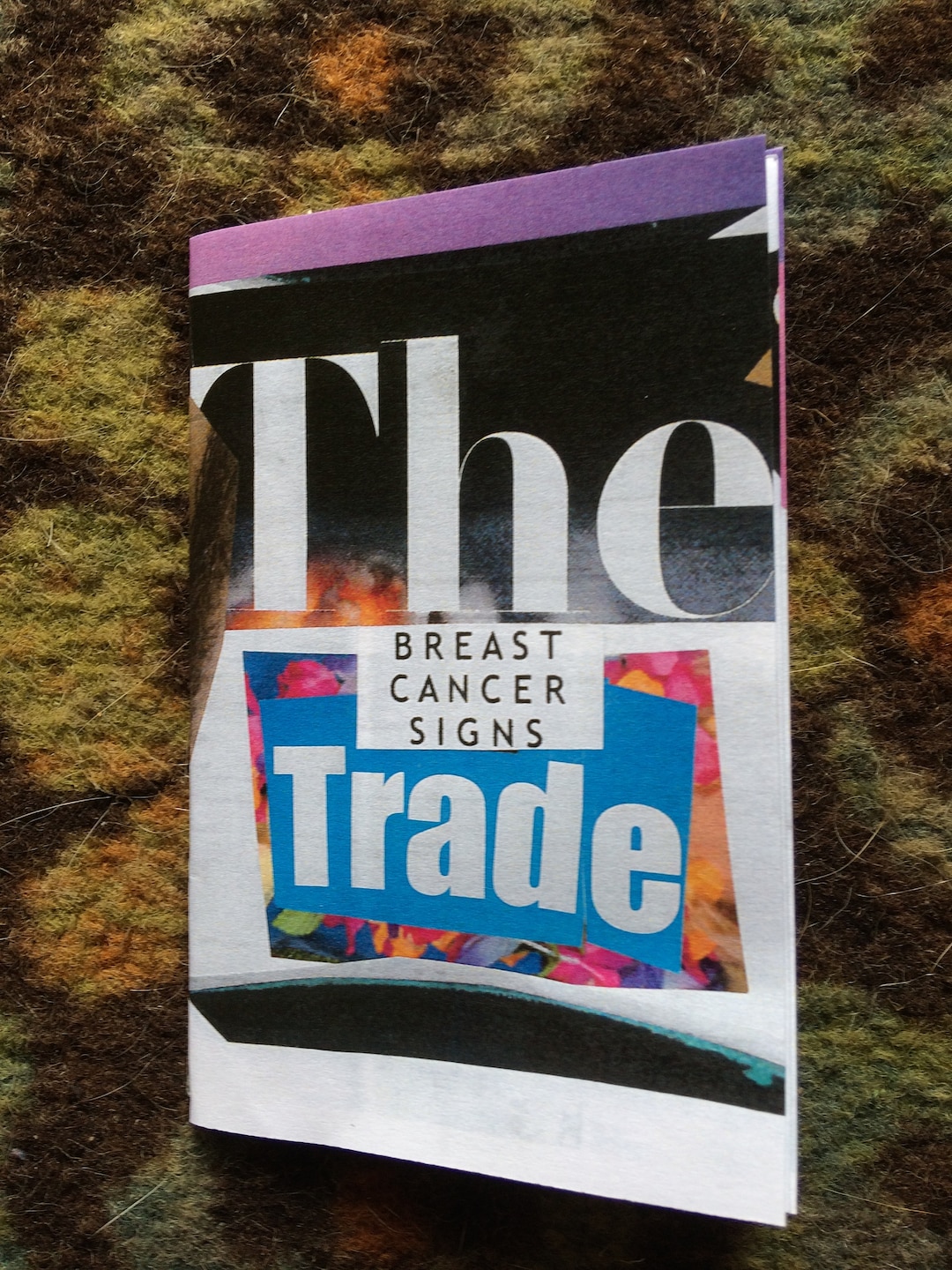 The Trade : Breast Cancer Signs Collage Color or Black and White Mini ...