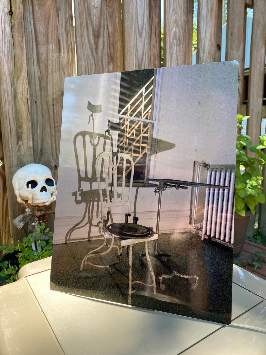 Unique Creepy Old Fashioned Antique Dentist Chair From Haunted House ...