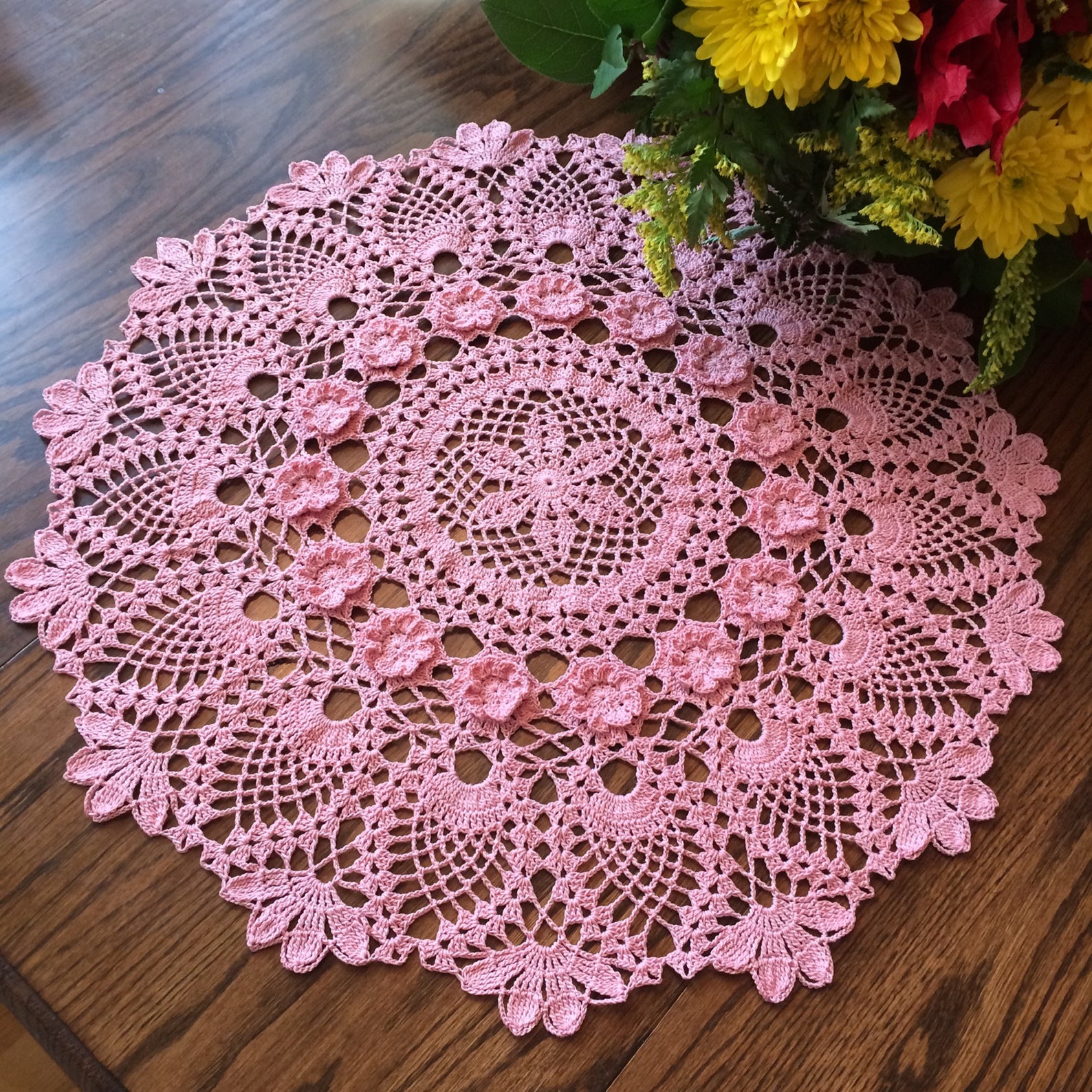 Crochet Doily Made to Order Handmade Doily Doily in Antique | Etsy