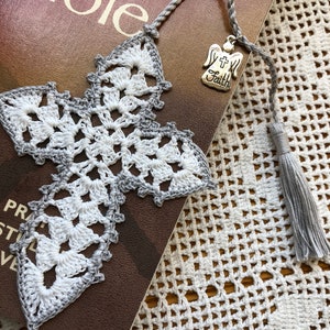 Crochet Bookmark, Bible Study Accessories, Devotional Bible Bookmark ...