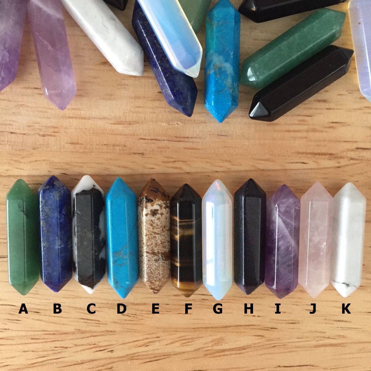 Crystal Point/ Loose Crystal/ Double Point Gemstone/ Healing | Etsy