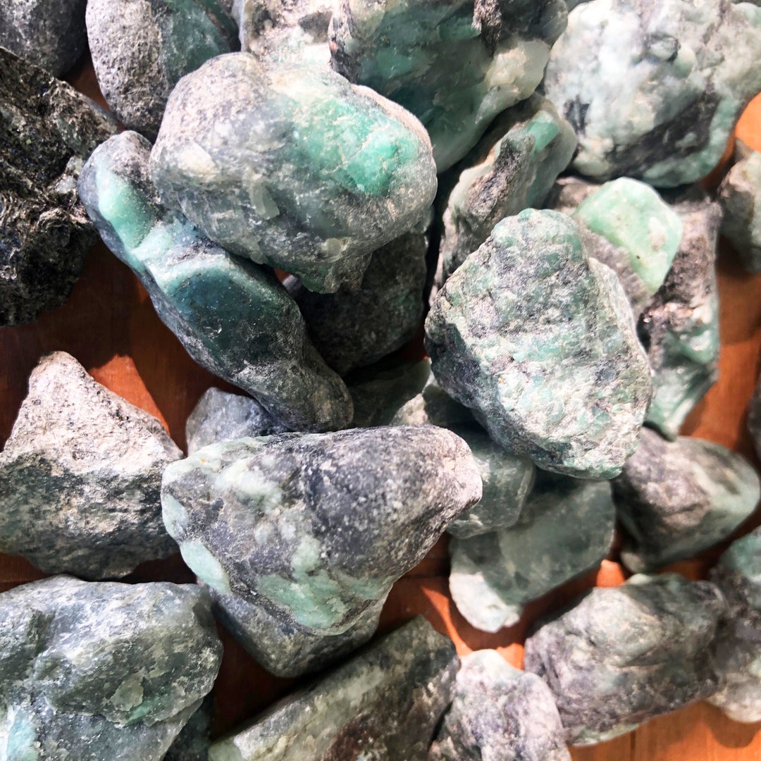 Rough Emerald Matrix, Raw Emerald, Emerald Stone - Etsy