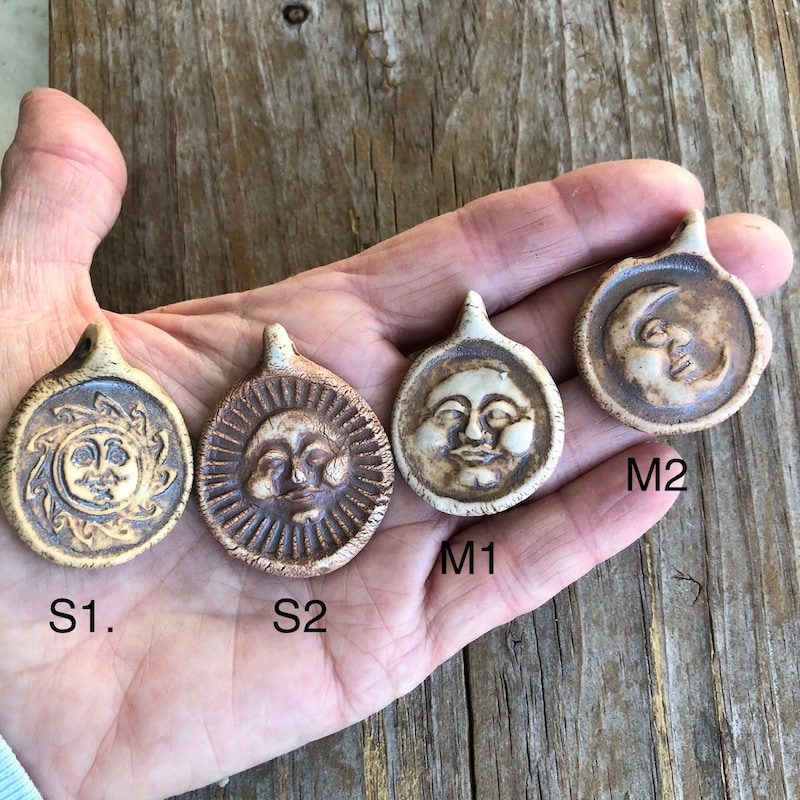 Carved Moon Face - Etsy