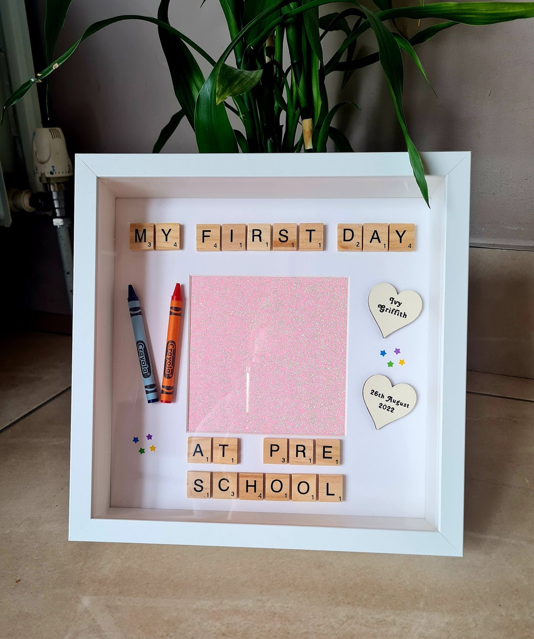 First Day of School Photo Frame, First Day at Nursery Frame, First Day ...