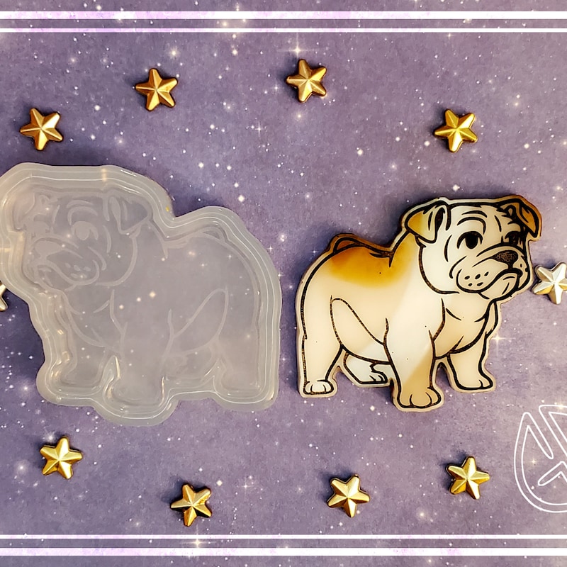 Bulldog Dog Mold - Etsy