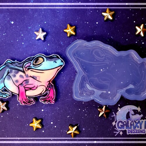 Frog 1-cavity / Mini Frog 4-cavity Silicone Soap Mold / - Etsy