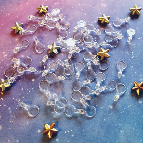 20 Plastic Pendant Bails Glue-on Bails for Pendants 2823 | Etsy