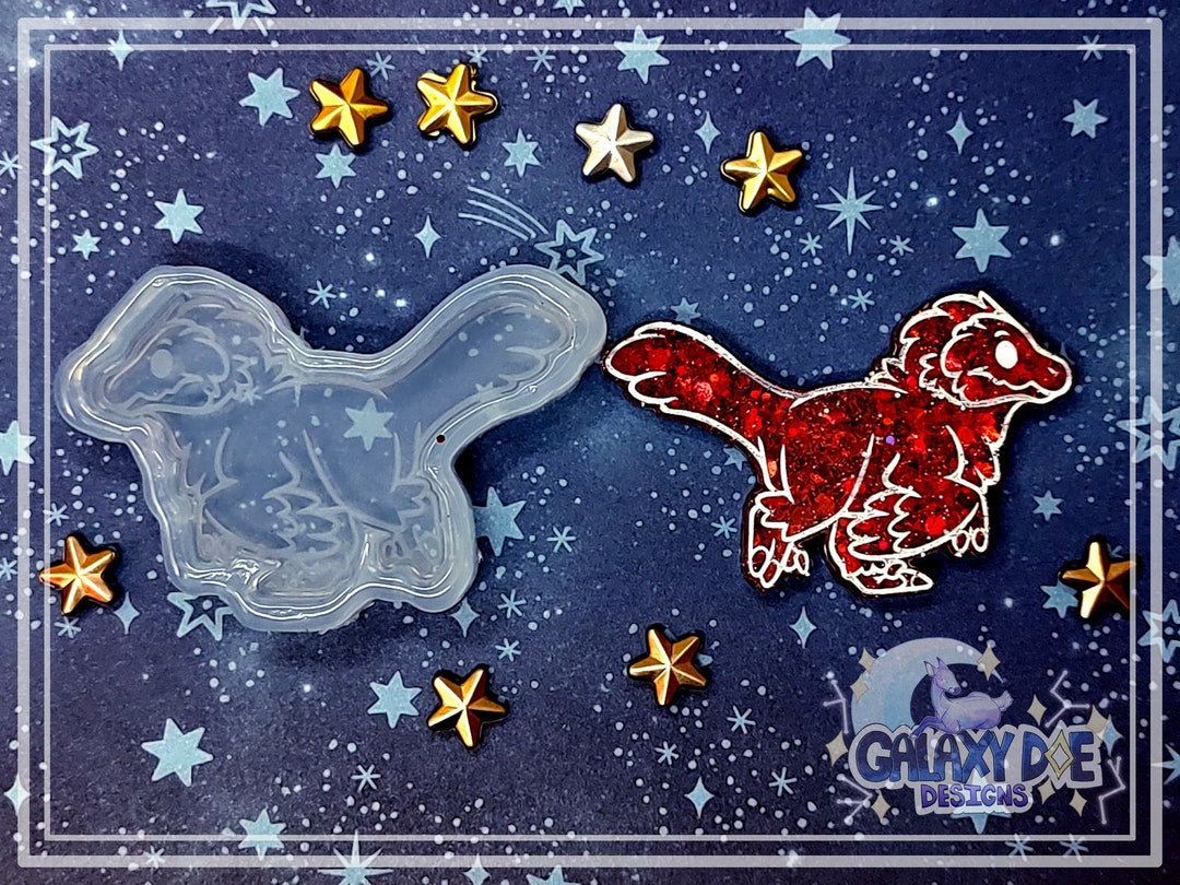 Silicone Kawaii Velociraptor Mold - Etsy