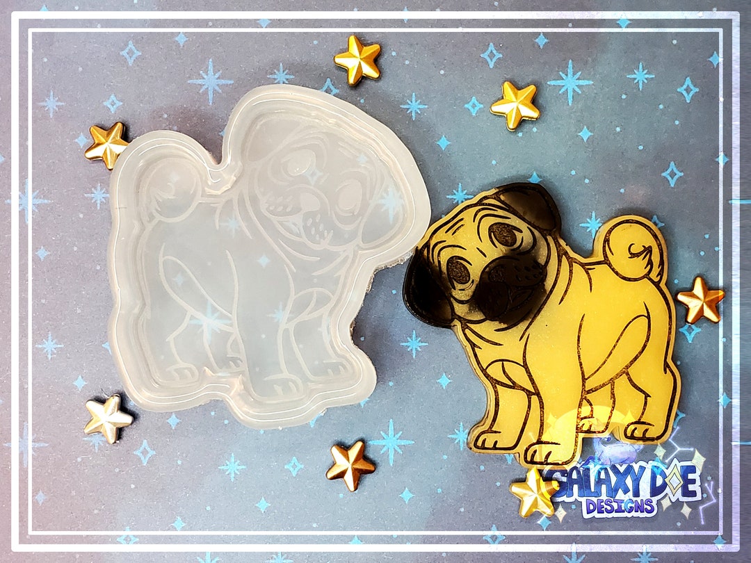 Silicone Mold- Kawaii Pet -pug - Etsy