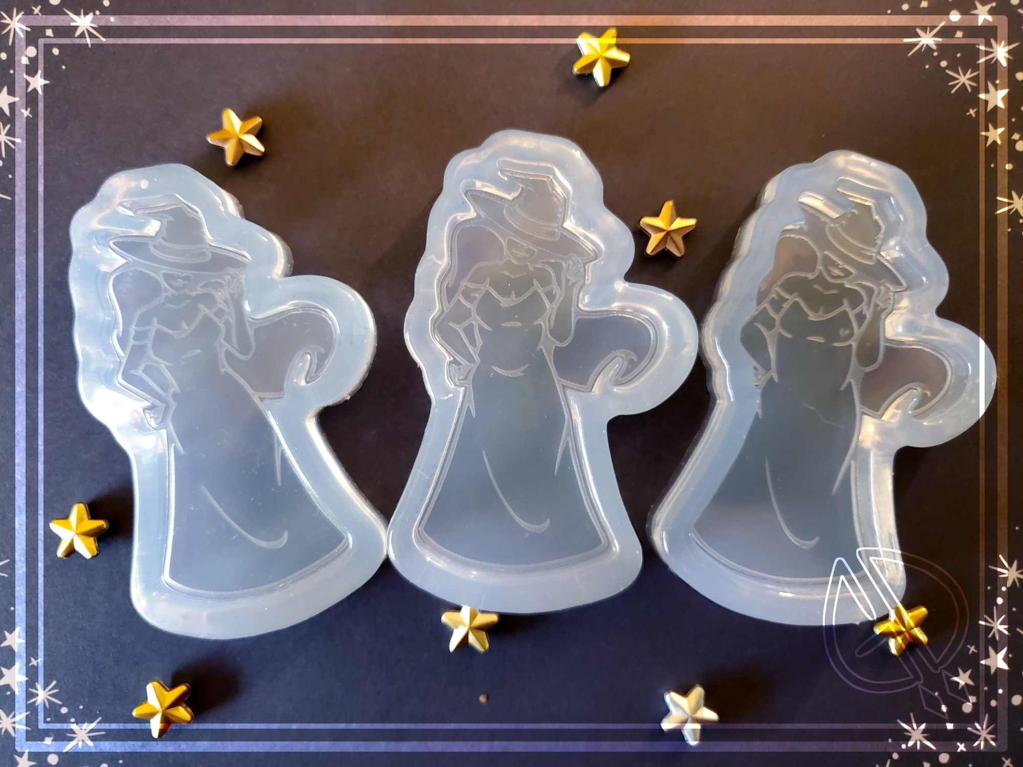 Silicone Body Diverse Witch Molds | Etsy