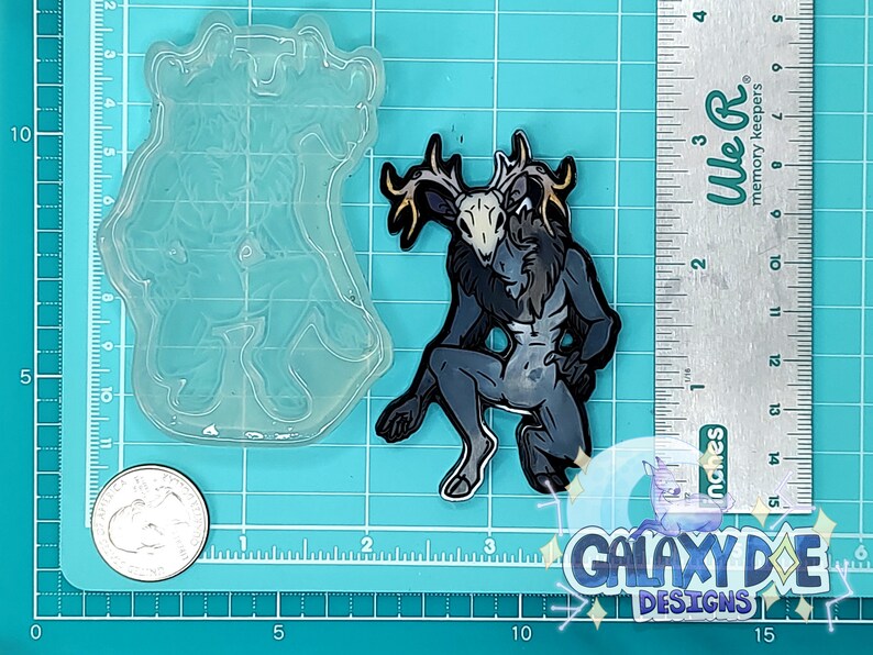 Silicone Etched Forest Stalker Mold - Etsy