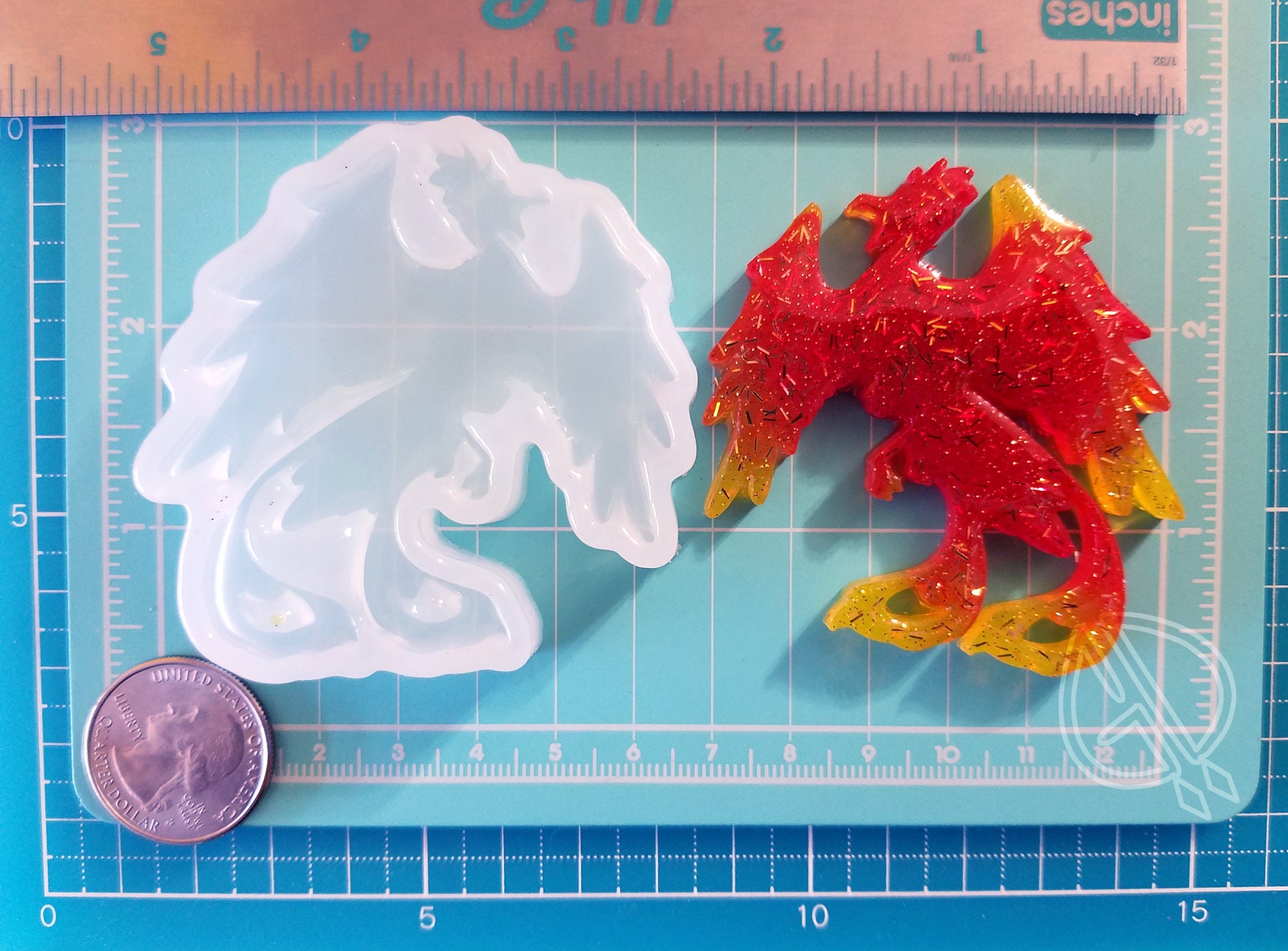 Silicone Phoenix Mold | Etsy
