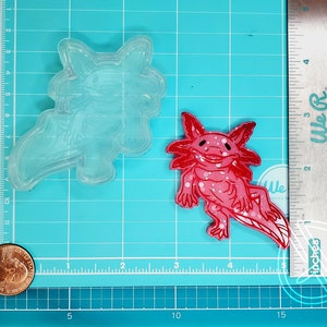 Silicone Etched Axolotl Mold - Etsy