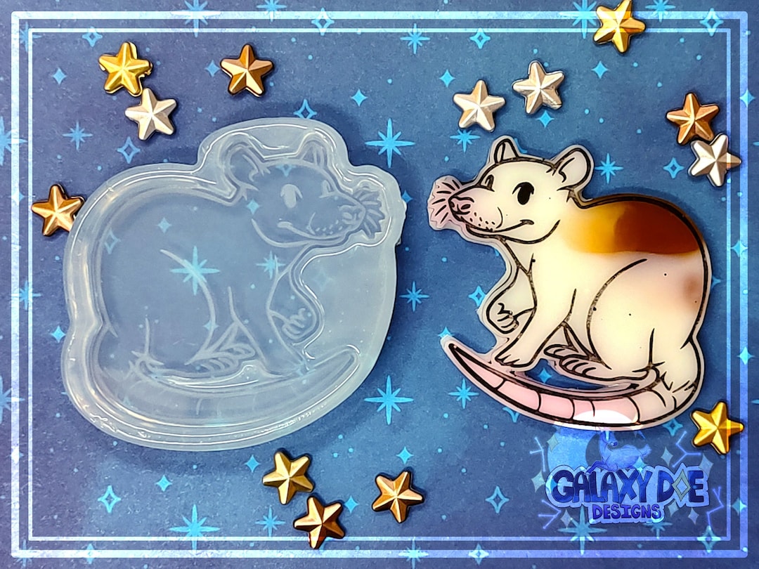 Silicone Mold- Kawaii Pet -rat - Etsy