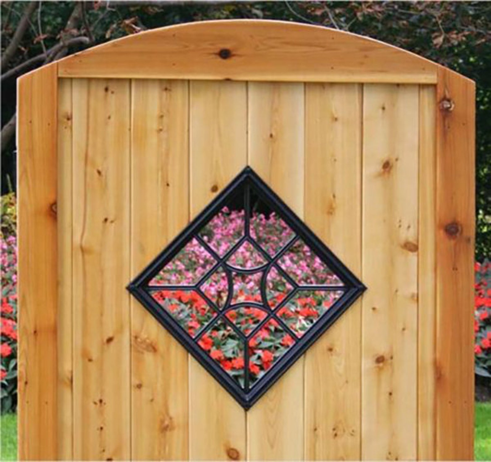 Square Decorative Gate Fence Insert ACW54 Cast Aluminum - Etsy