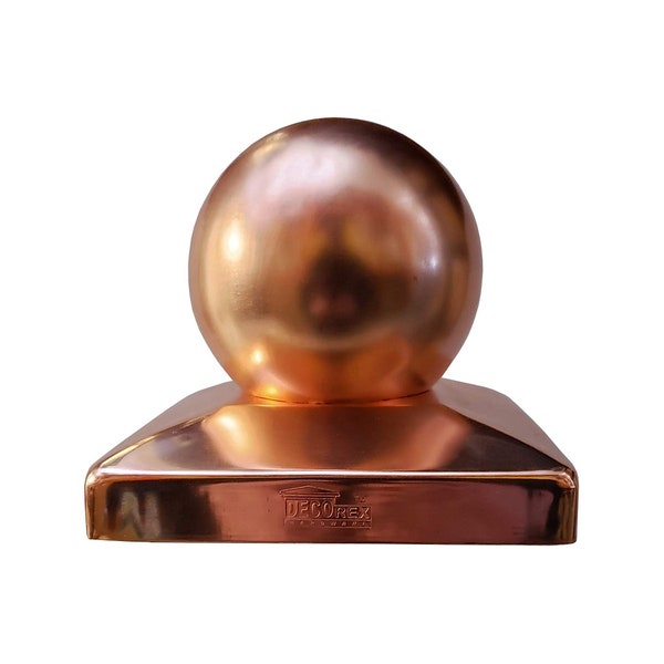 Copper Post Caps - Etsy