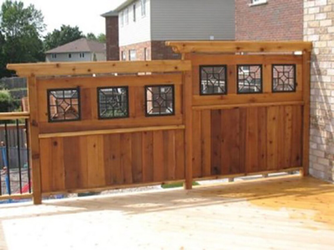 Square Decorative Gate Fence Insert ACW54 Cast Aluminum - Etsy