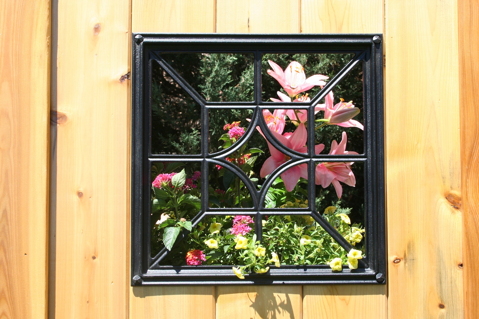 Square Decorative Gate Fence Insert ACW54 Cast Aluminum - Etsy