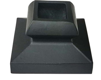 HFSTB16.3.71 Satin Black Aluminum Flat Base Shoe up to 40 Degree Angle ...