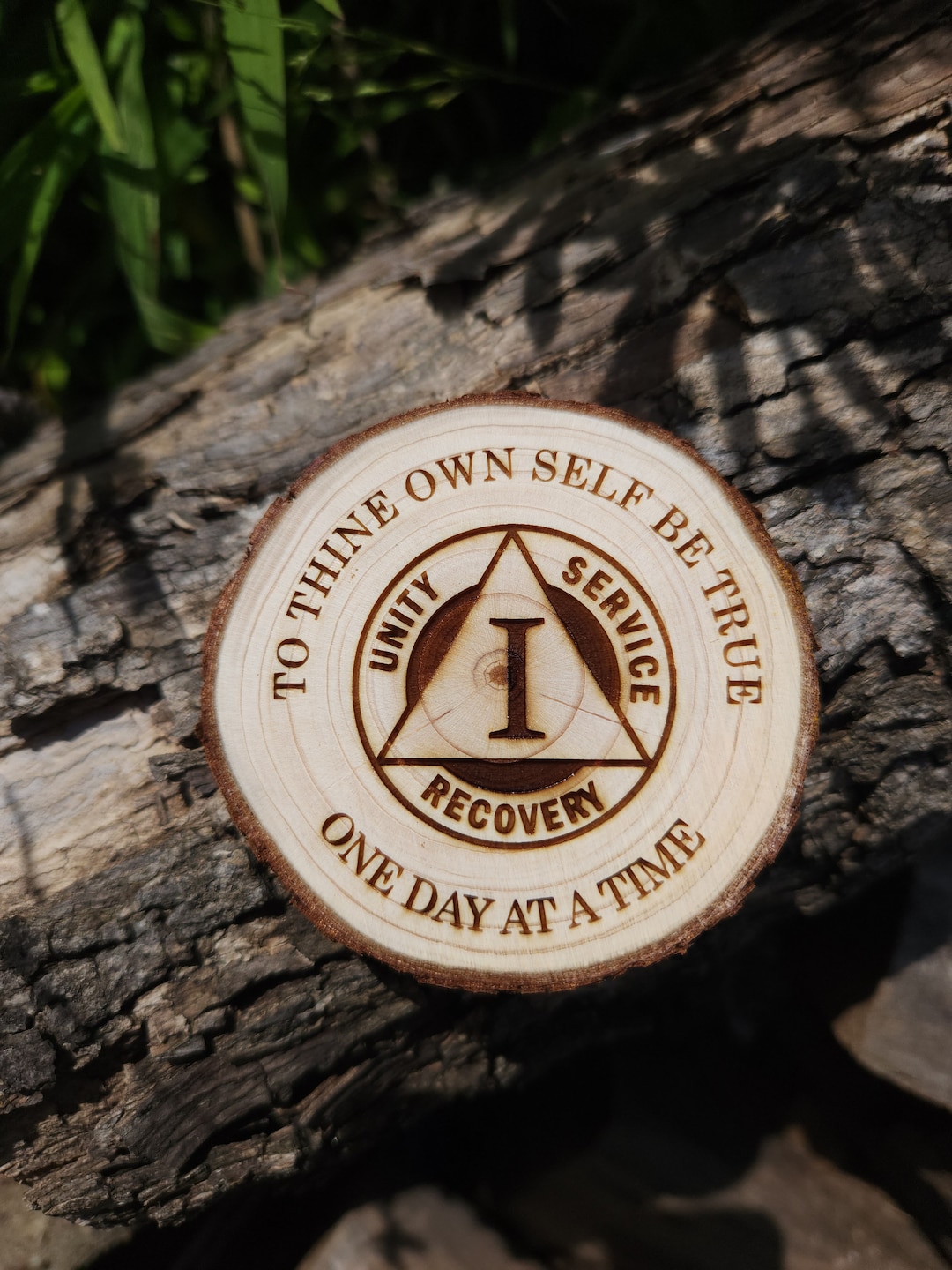 The Traditional AA Sobriety*personalized* Sober Birthday Medallion ...